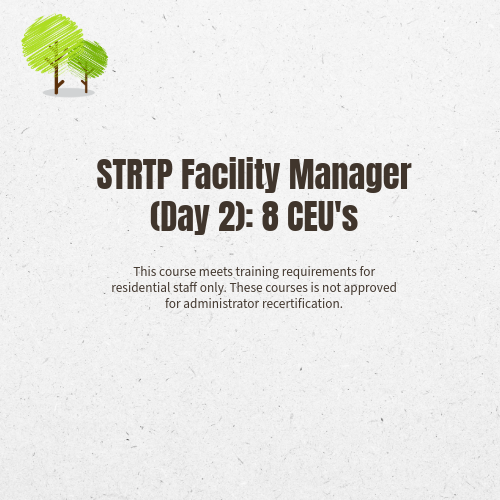 STRTP: Facility Manager (Day 2): 8 CEU’s – Fundamental Training Solutions